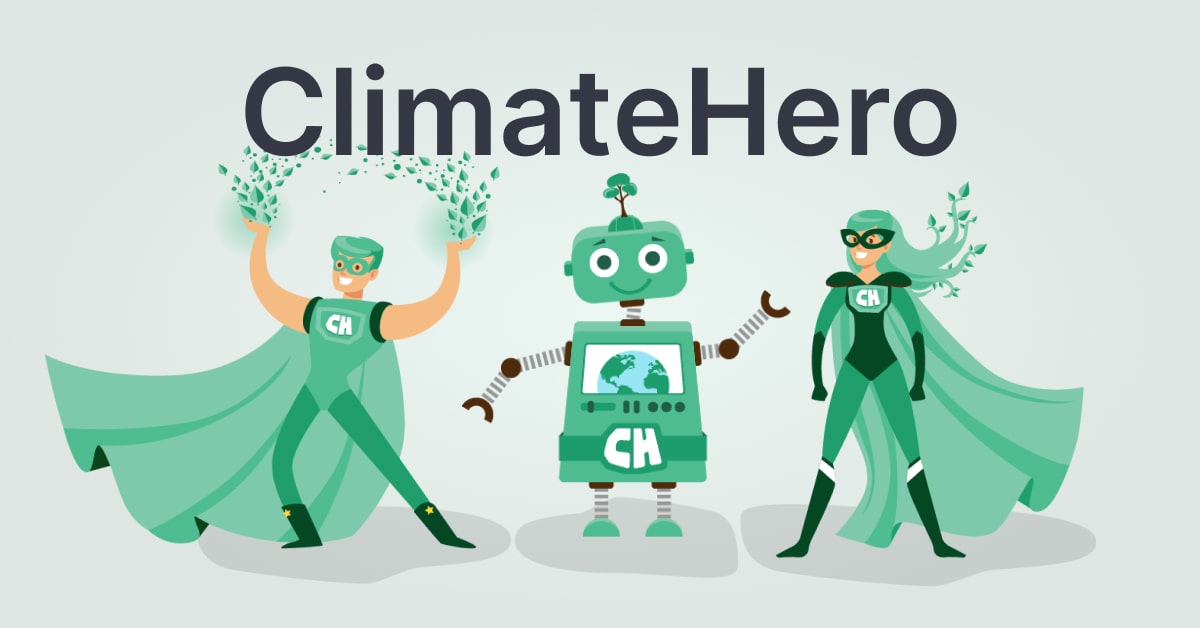 Environmental impact calculator - ClimateHero